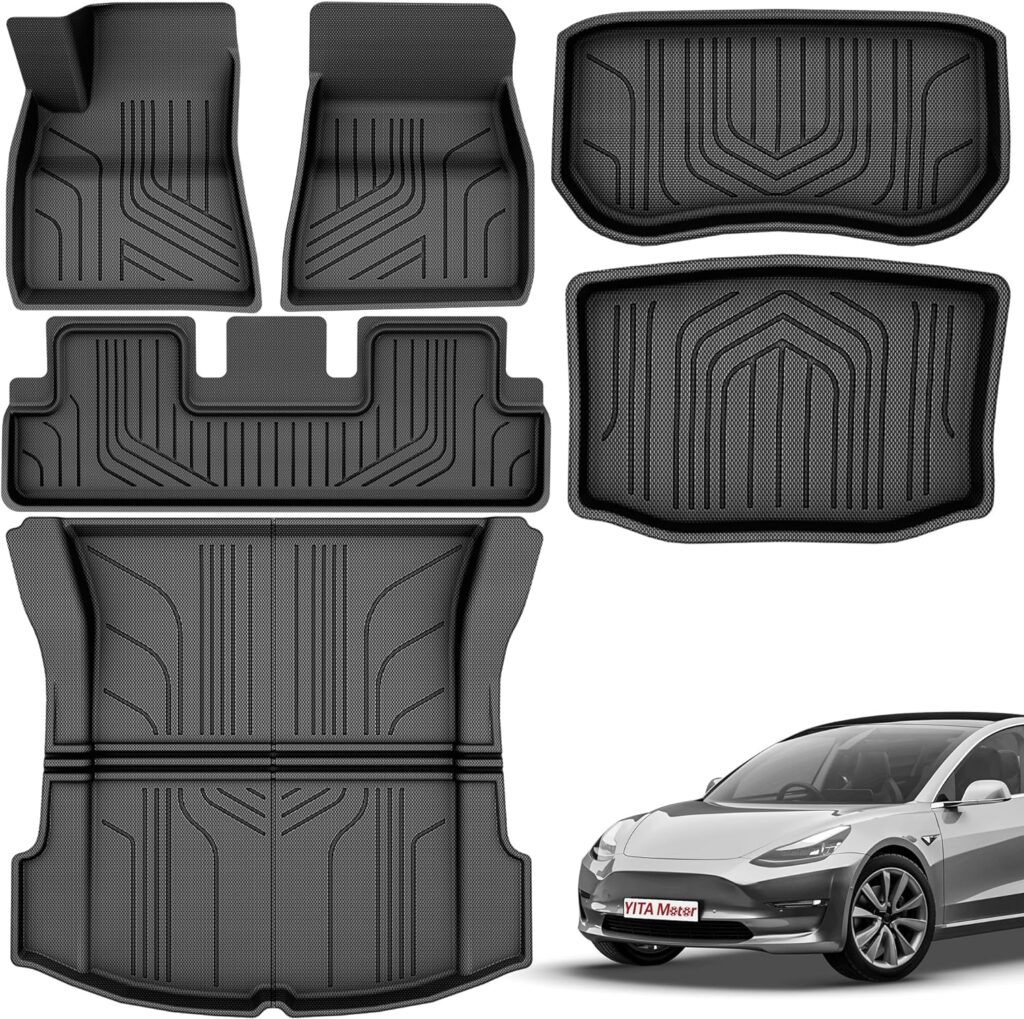 YITAMOTOR Tesla Model 3 Floor Mats Review - Tesla Must Have Reviews